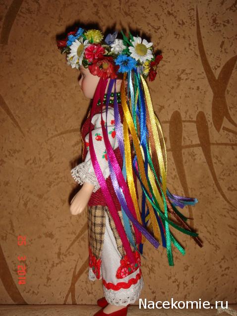 Куклы в народных костюмах №4 Кукла в летнем костюме Киевской губернии ...